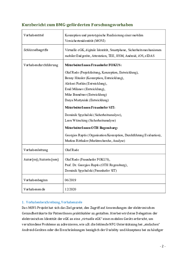 Konzeption und prototypische Realisierung einer mobilen ... Konzeption und prototypische Realisierung einer mobilen ...